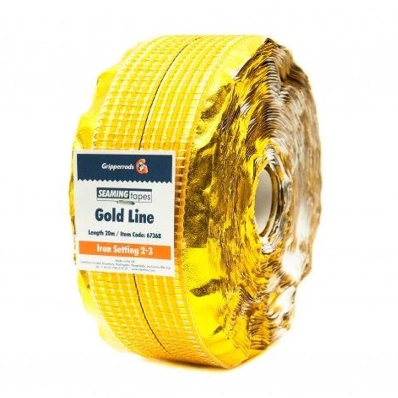 Heat Seam Tape Gold Line 100 20